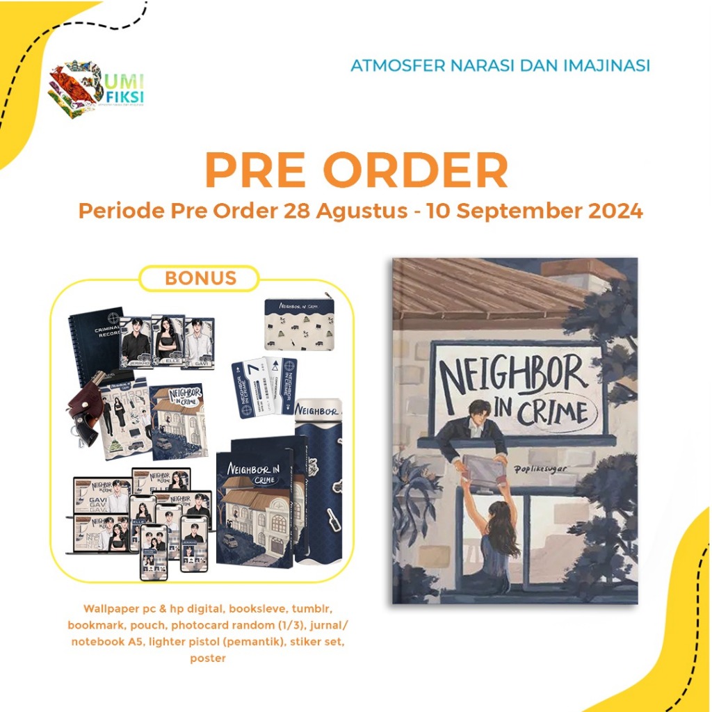 Jual Pre Order - Buku Novel - Neighbor In Crime - Poplikesugar ...