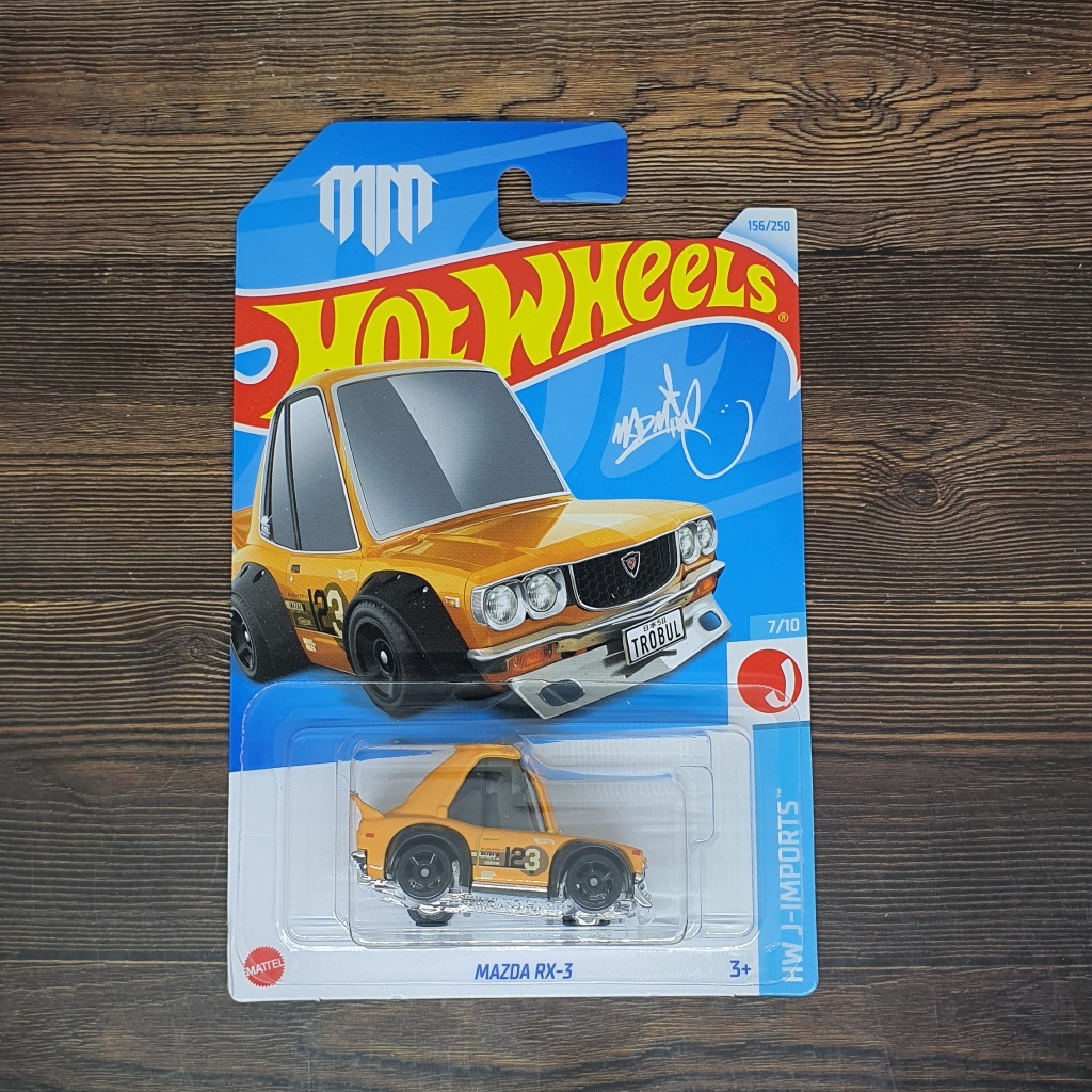 Jual Hot Wheels Mazda RX 3 HW J Imports Tooned Orange Mad Mike JDM ...