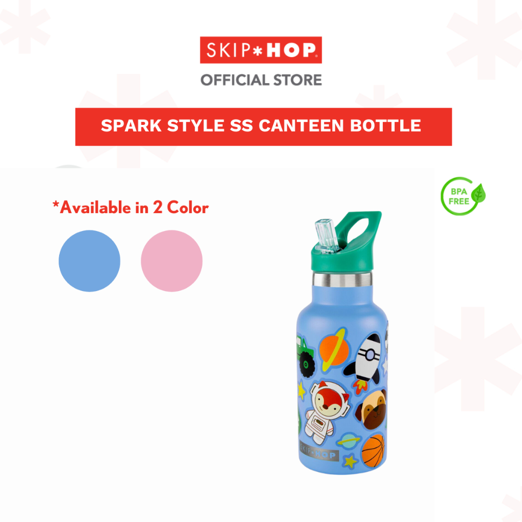 Jual Skiphop Spark Style Stainless Steel Canteen Bottle | Shopee Indonesia