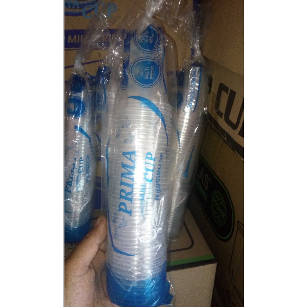 Jual Cup Aqua SIP/OLALA 220ml / gelas plastik / cup plastik / gelas ...
