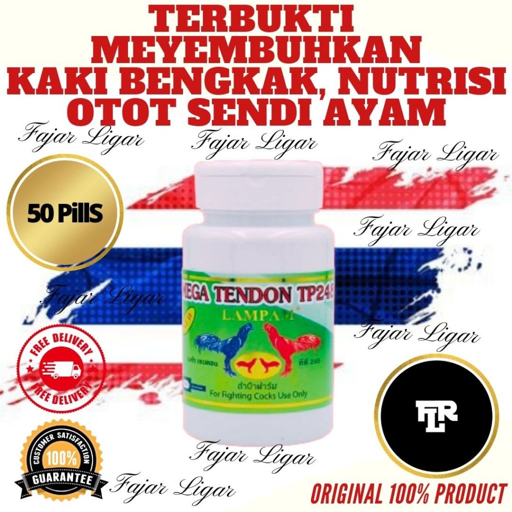 Jual LAMPAM MEGA TENDON T248 nutrisi penguat otot sendi tendon ayam ...