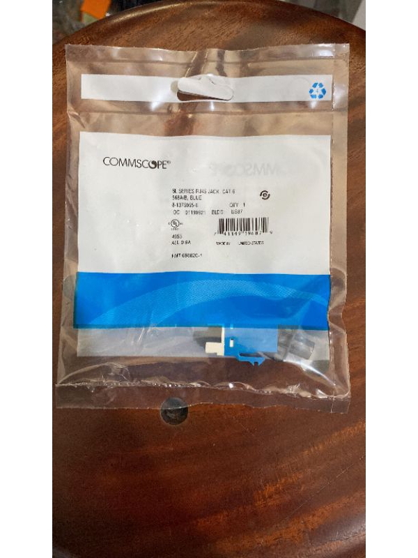 Jual Modular Jack RJ45 Cat 6 AMP Commscope | Shopee Indonesia