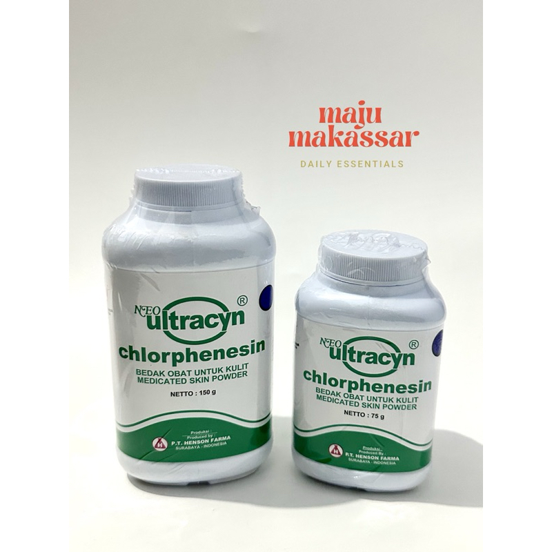 Jual Bedak Neo Ultracyn / Bedak Gatal 150 GR - 75 GR (PCS) | Shopee ...