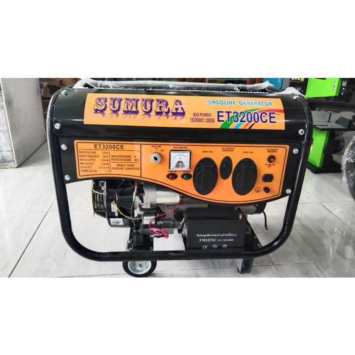 Jual Generator Listrik / Genset Sumura ET 3200 CE - 2200 watt | Shopee Indonesia