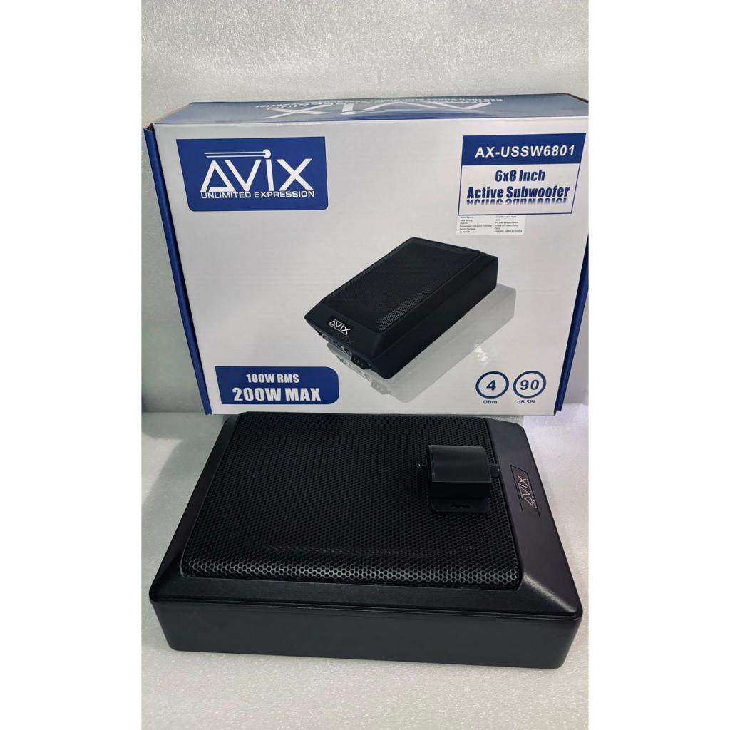 Jual Subwoofer Aktif Subwoofer Kolong AVIX AX USSW6801 - SCA Auto ... Jual Subwoofer Aktif Subwoofer Kolong AVIX AX USSW6801 - SCA Auto ...
