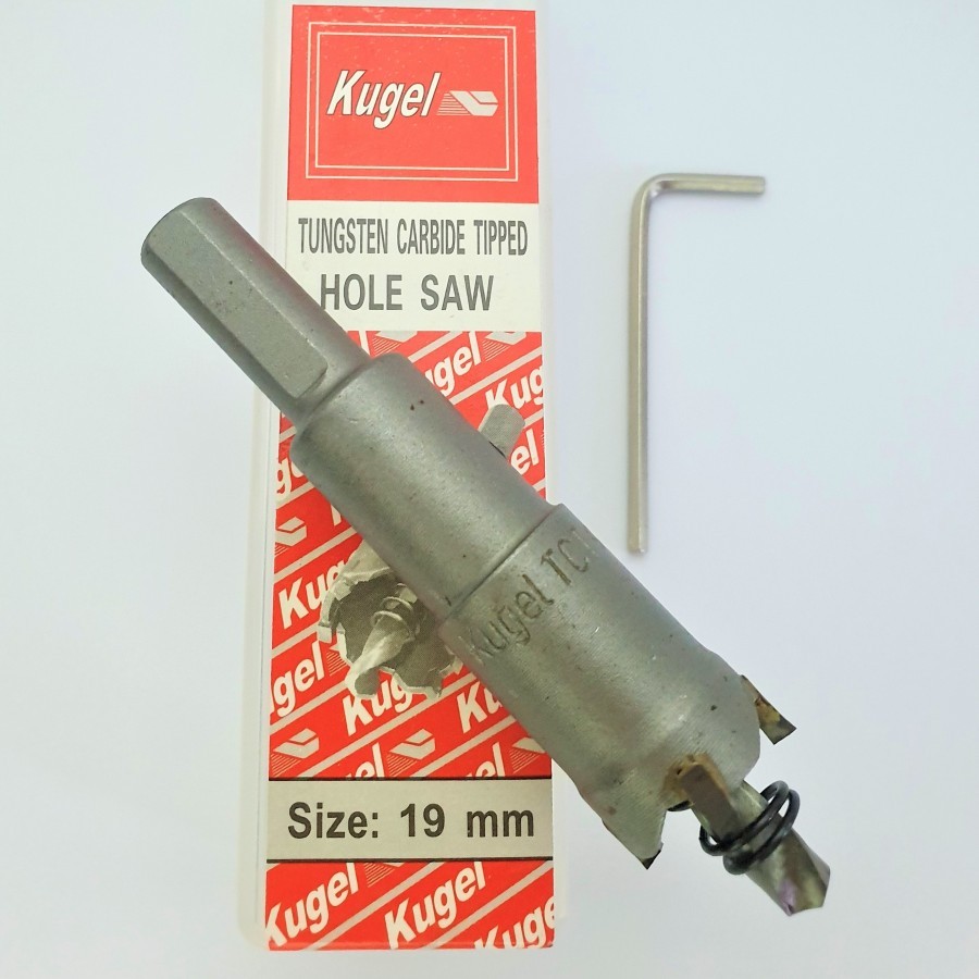 Jual Hole Saw Kugel TCT 19mm 20mm 25mm Holesaw TCT 19mm 20 mm 25mm Mata ...