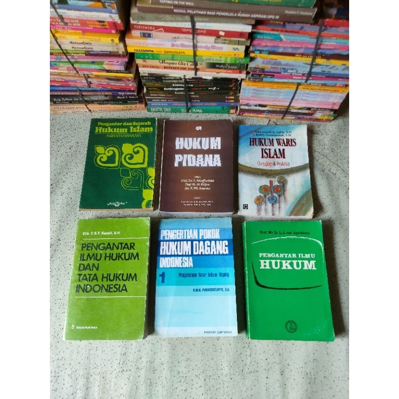 Jual Buku Hukum, Pengantar Ilmu HUKUM ISLAM, HUKUM PIDANA, HUKUM WARIS ISLAM, PENGANTAR ILMU ...