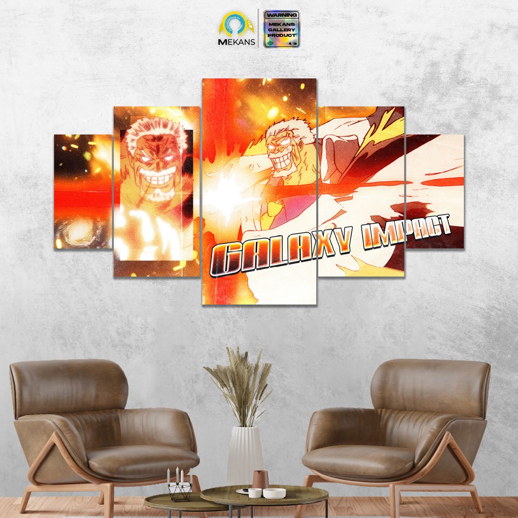 Jual MEKANS 1 SET Poster Kayu ONE PIECE MONKEY D. GARP GALAXY IMPACT ...