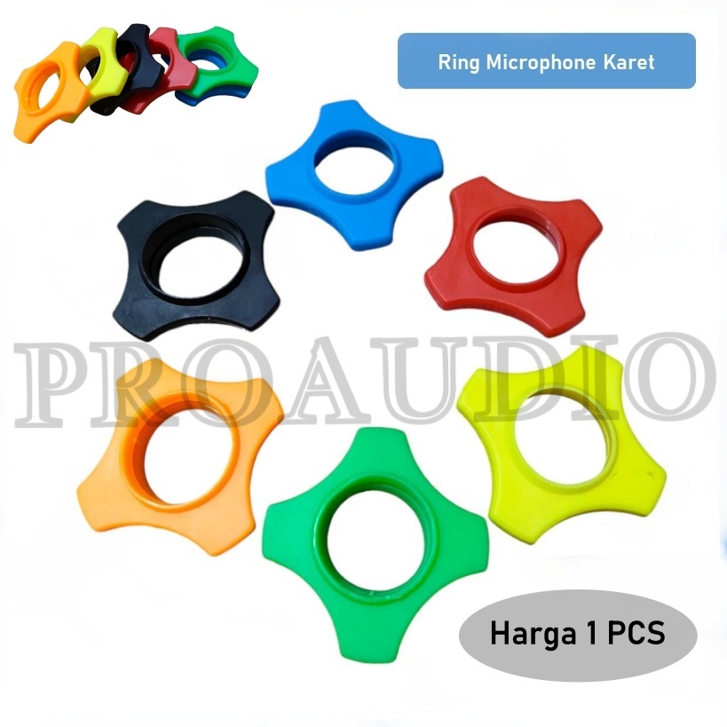 Jual RING HOLDER KARET MIC MICROPHONE ANTI SLIP RING BAHAN TEBAL PER 1 ...