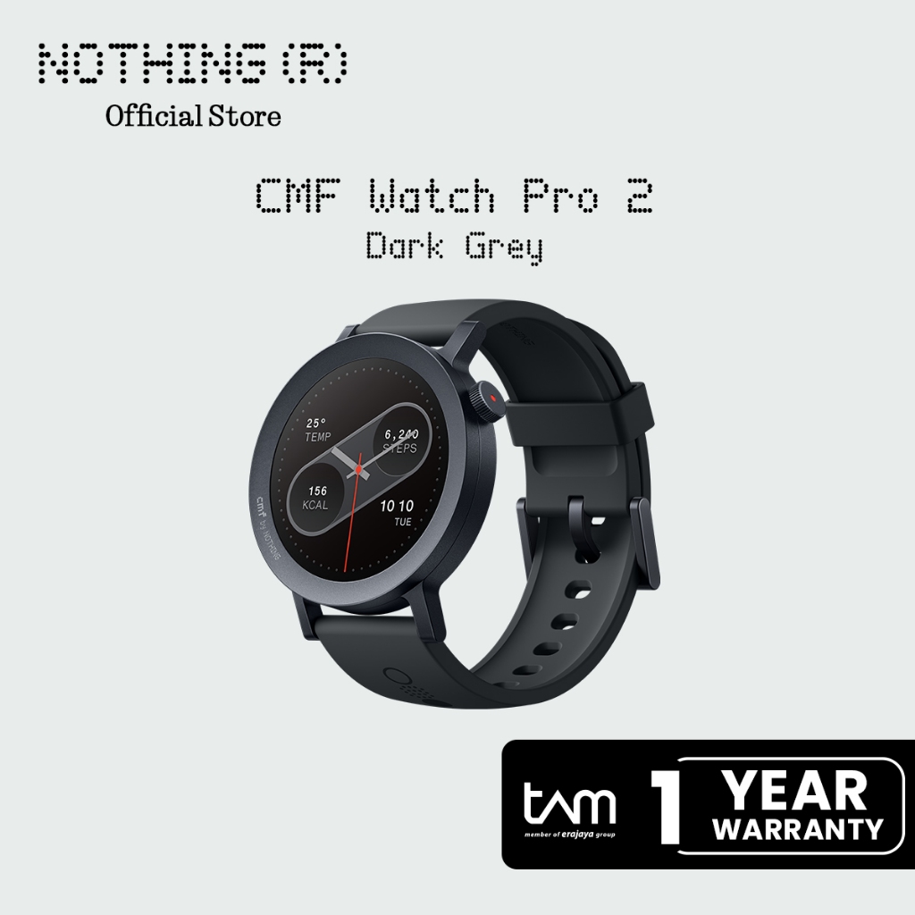 Jual Nothing CMF Watch Pro 2 - Dark Grey | Shopee Indonesia