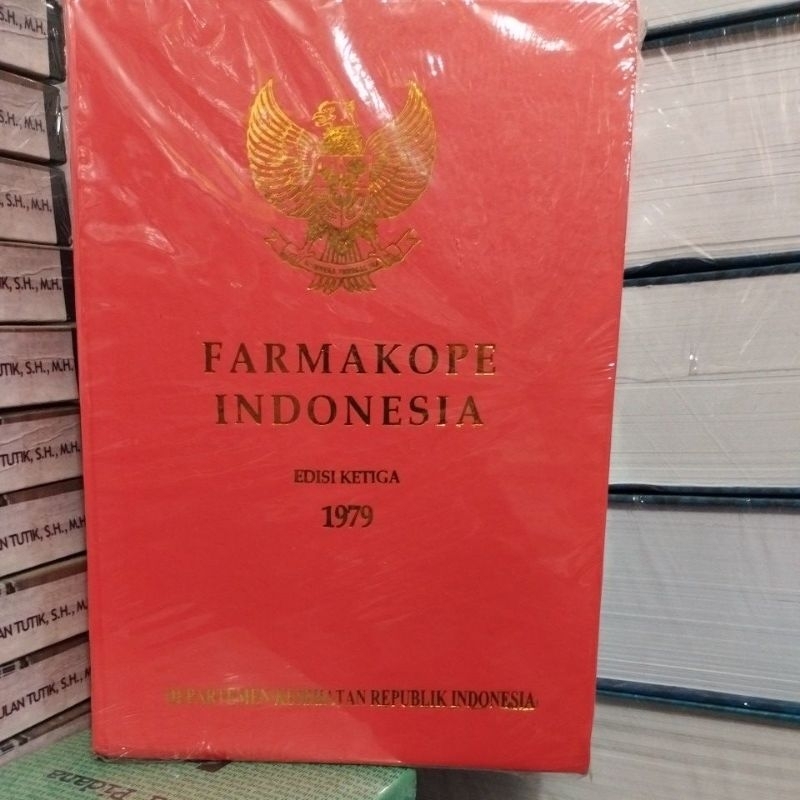 Jual BUKU FARMAKOPE INDONESIA EDISI 3 | Shopee Indonesia