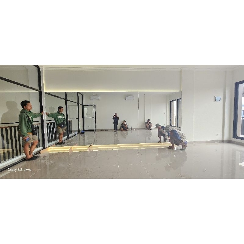 Jual custom cermin miror kaca 3mm 5mm studio led minimalis modern ...
