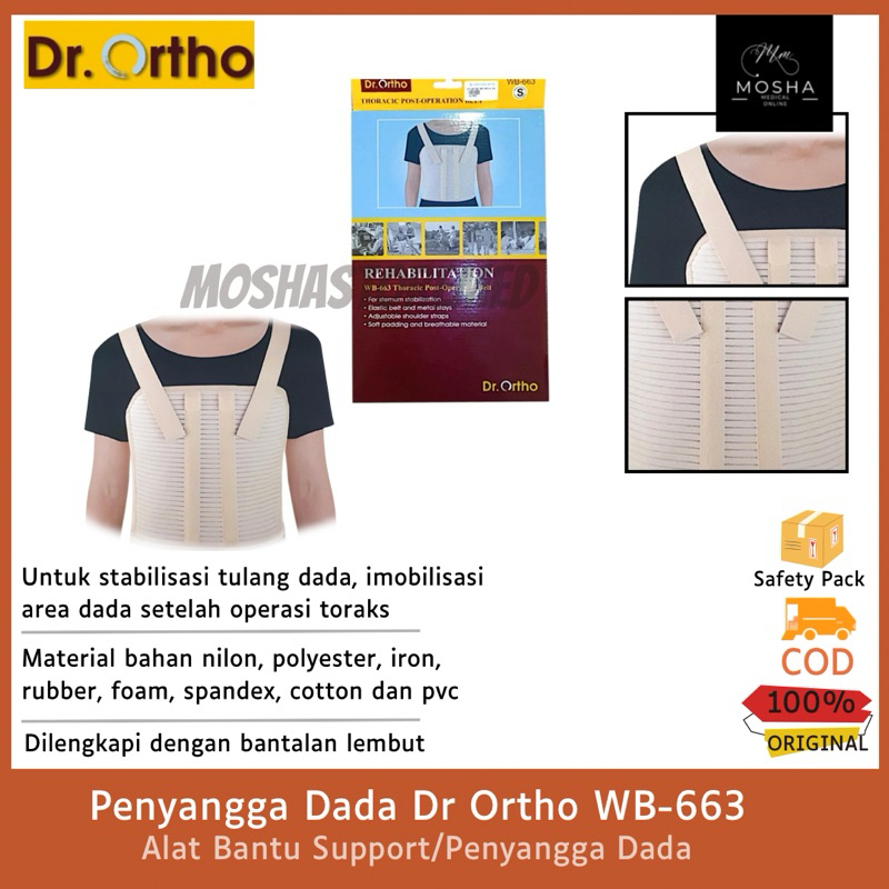 Jual Dr.Ortho-Chest Brace WB-663/Penyangga Dada | Shopee Indonesia