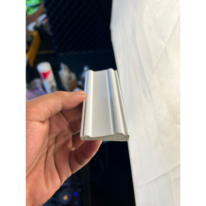 Jual molding PVC teres ukuran 4cm x 3m | Shopee Indonesia