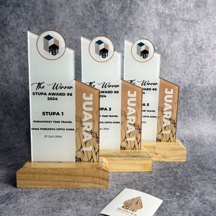 Jual VANDEL PLAKAT SOUVENIR TROPHY CENDRAMATA MAGANG KKN | Shopee Indonesia