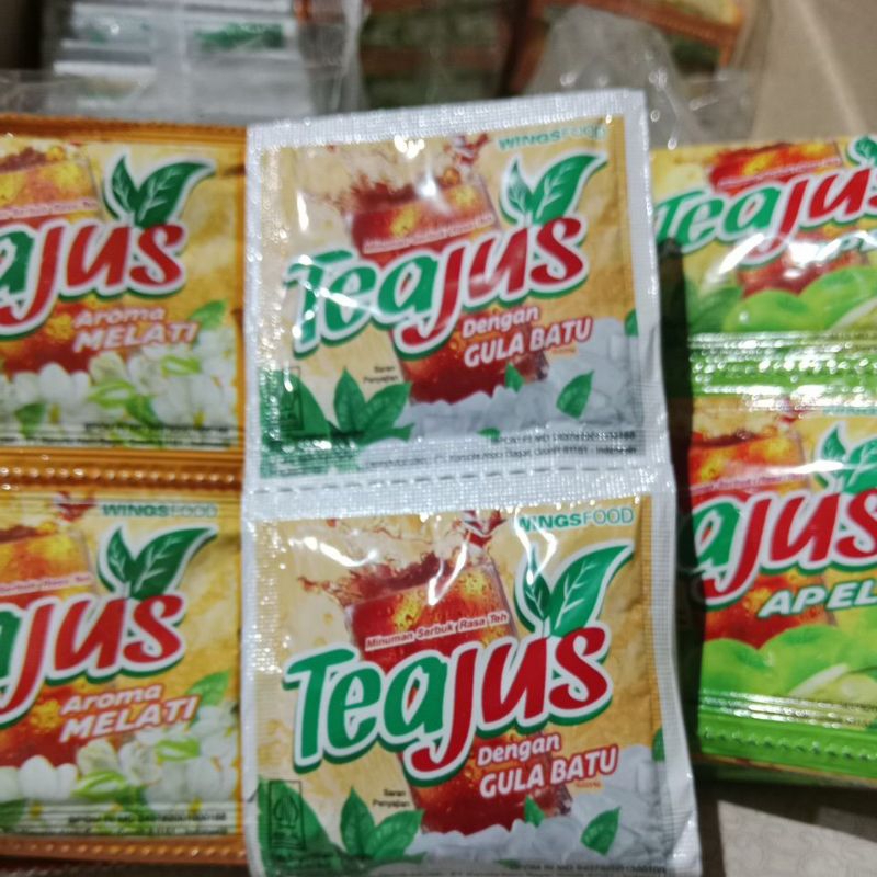 Jual [6 gram x 10] teajus | Shopee Indonesia