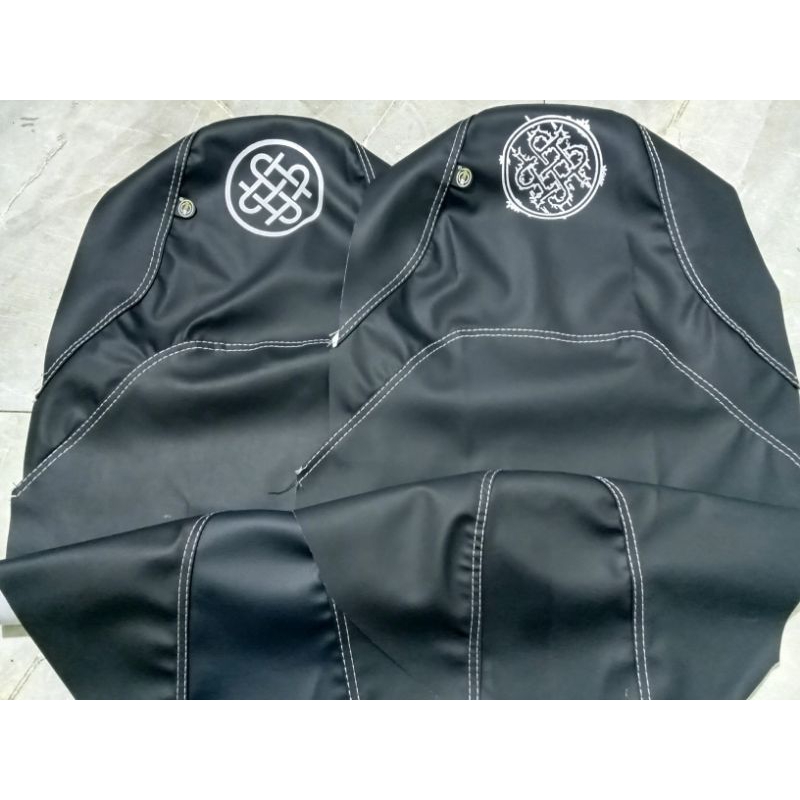 Jual kain jog mb tech arfi jahit 3 model baru motor vario beat supra ...