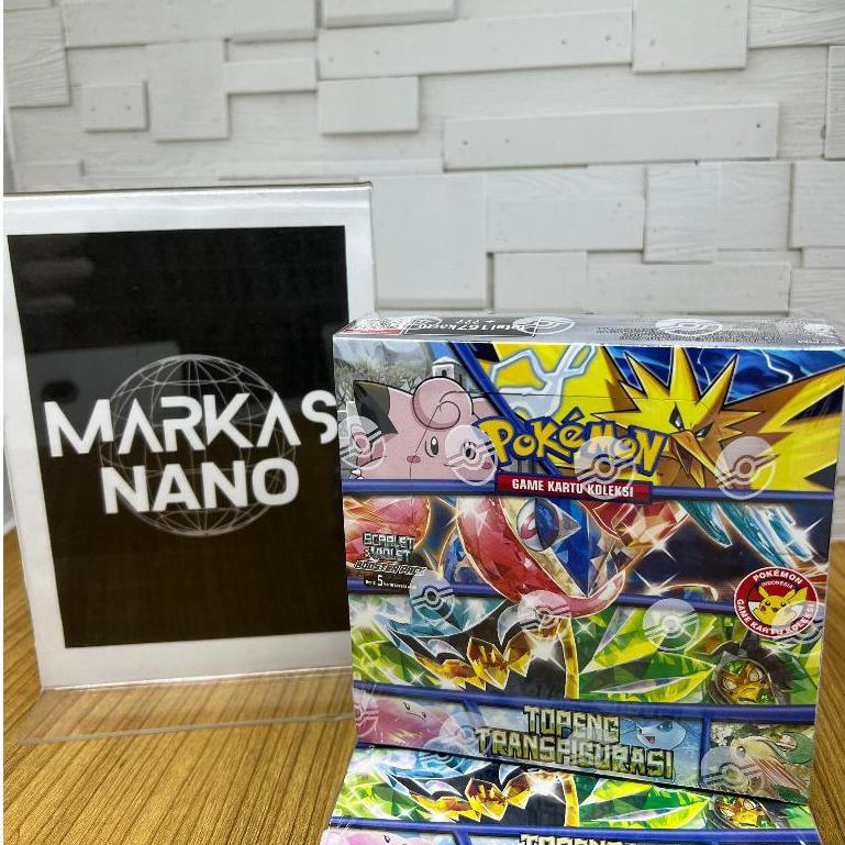 Jual Kartu POKEMON Topeng Transfigurasi SV6S Scarlet & Violet Booster Pack ( 1 pack isi 5 kartu ...