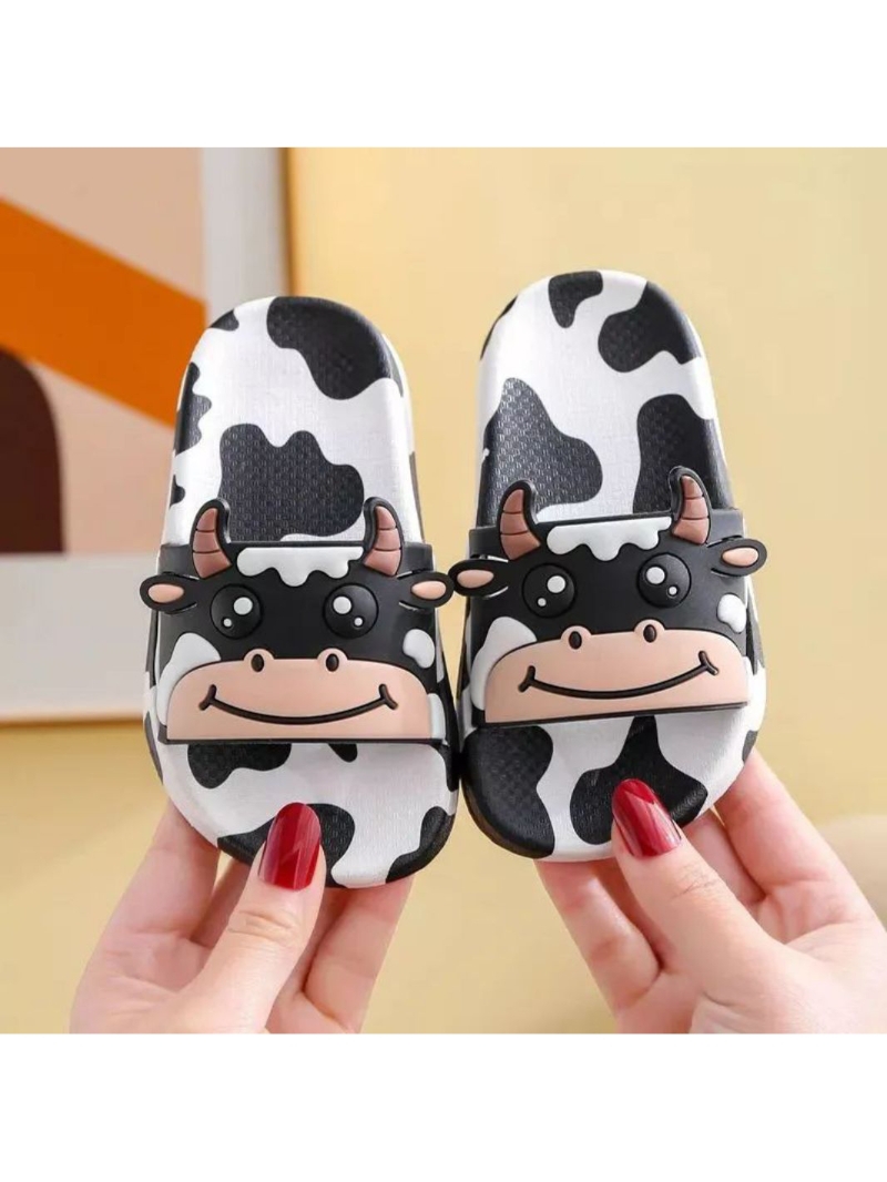 Jual Sandal anak slop motif sapi lucu | Shopee Indonesia