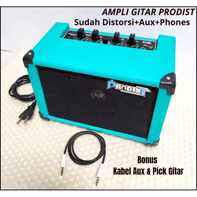 Jual Ampli Gitar Mini - Ampli Gitar Amplifier Gitar Distorsi 4 inch 2 ...