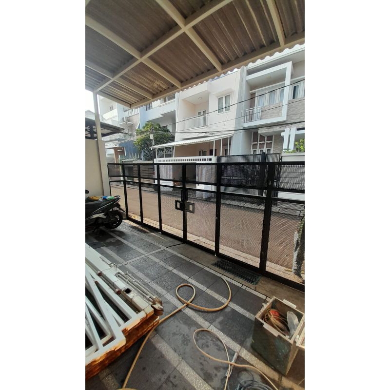Jual Pagar lipat model industrial bahan expanded dan perforated metal ...