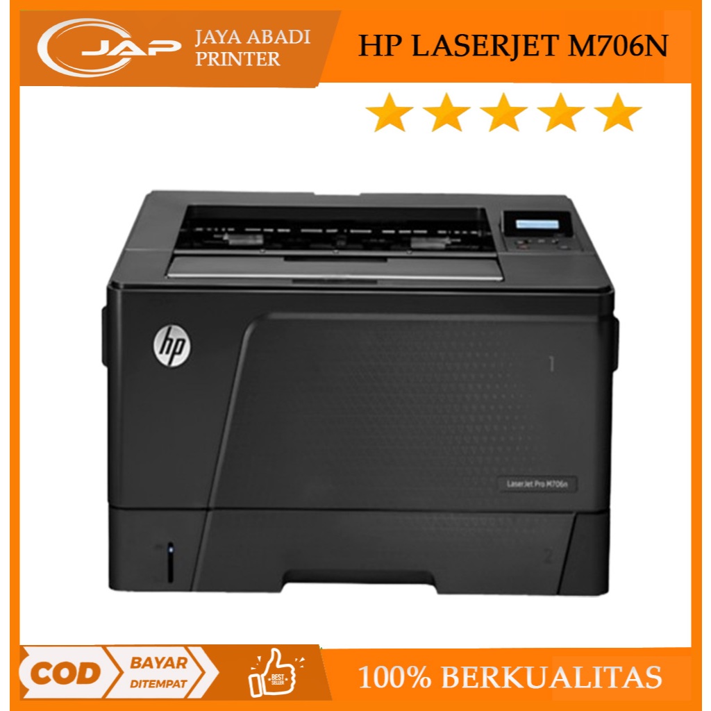 Jual Printer A3 Hp Laserjet M706n Siap Pakai | Shopee Indonesia