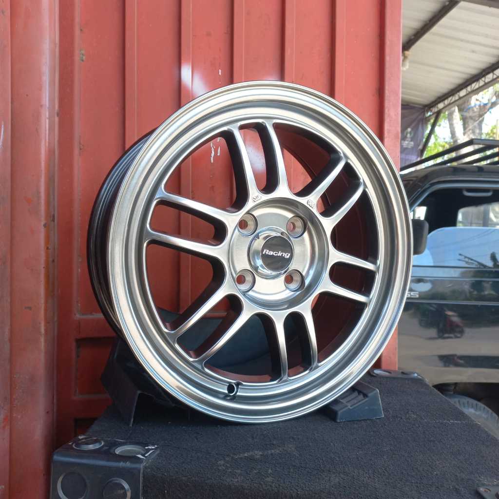Jual VELG RC RPF1 R15 H4x100 Warna Hyper Black | Shopee Indonesia