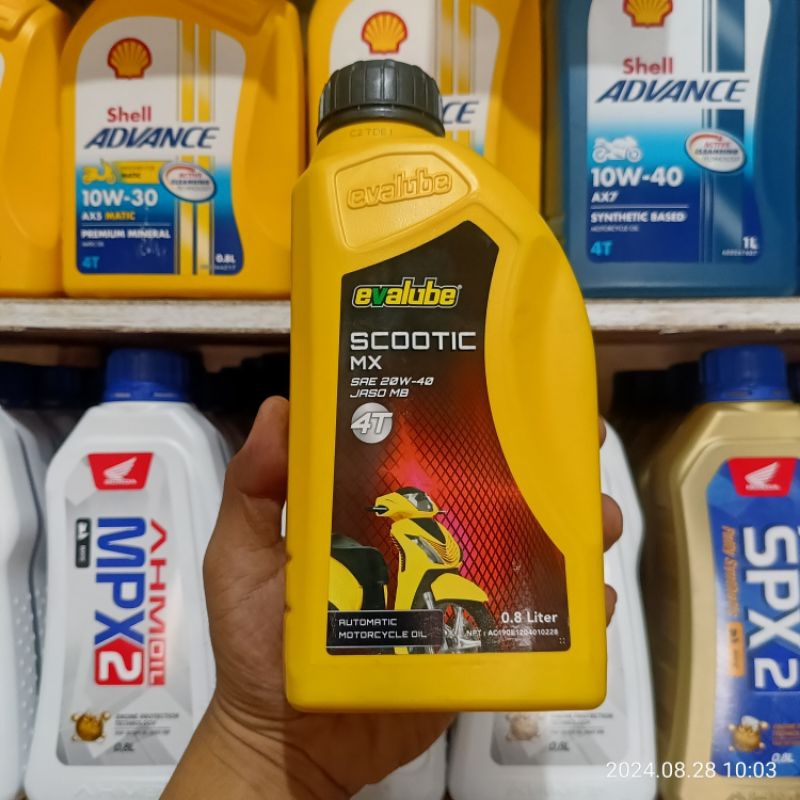 Jual OLI MATIC EVALUBE MATIC MX 0.8L | Shopee Indonesia