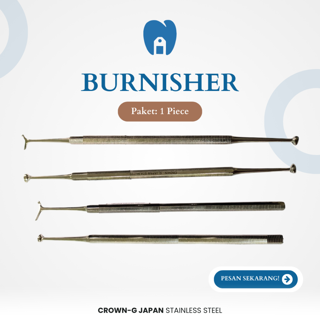 Jual Dental Burnisher Double Ended / Burnisher Double Side amalgam - Burnisher T Ball ...