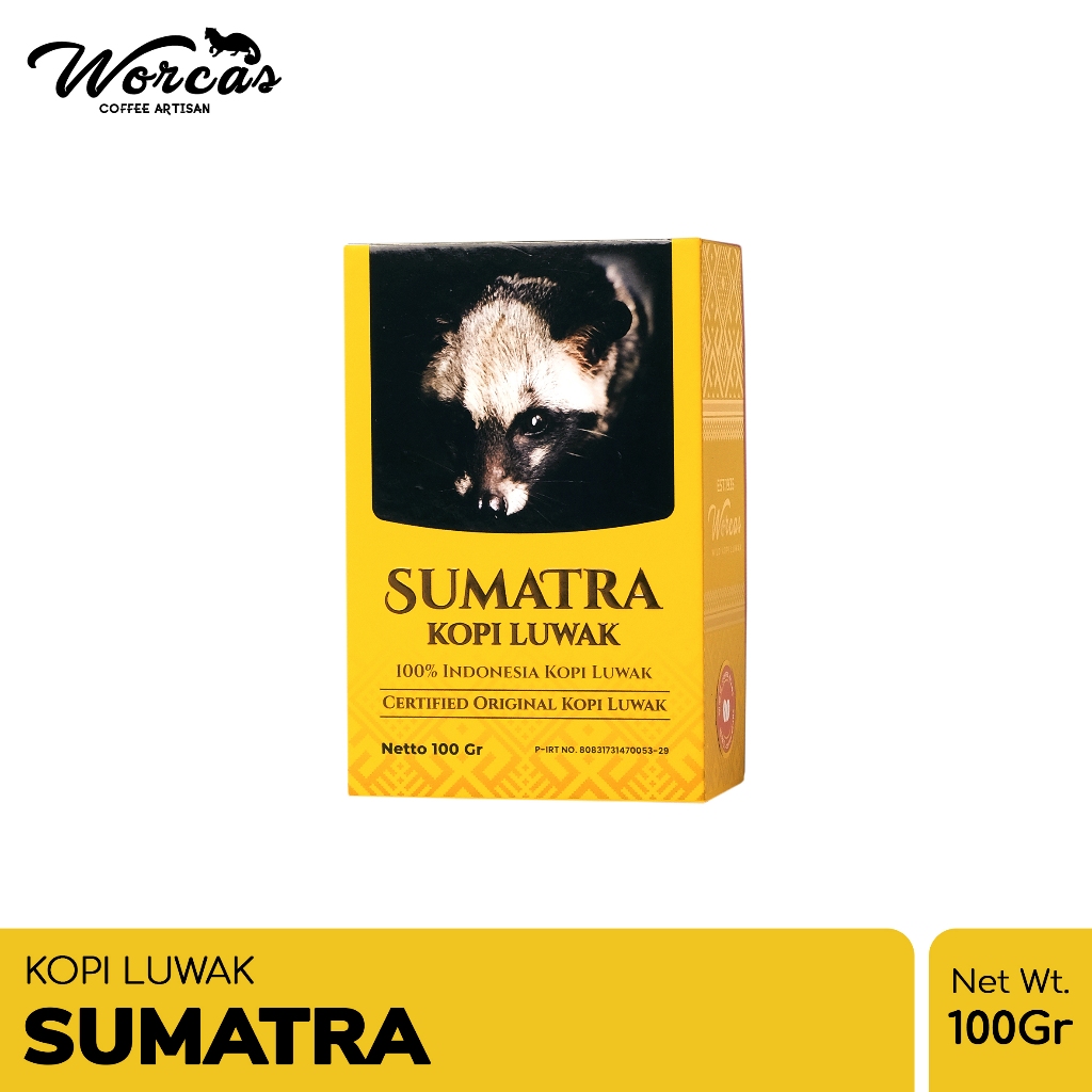 Jual WORCAS Sumatra Luwak Coffee 100gr - Classic Box Kopi Luwak ...