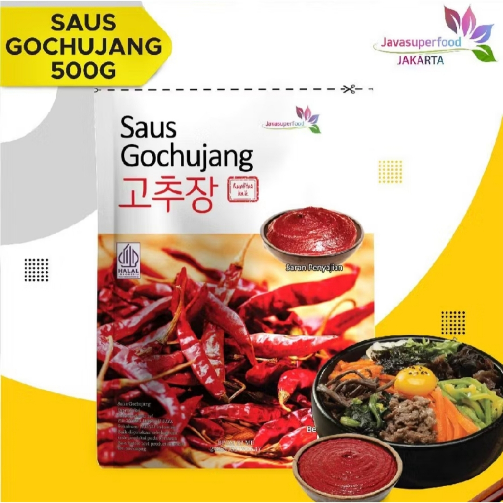 Jual Saus Gochujang - Korean Chili Paste - Pasta Cabai Sambel - 500g ...
