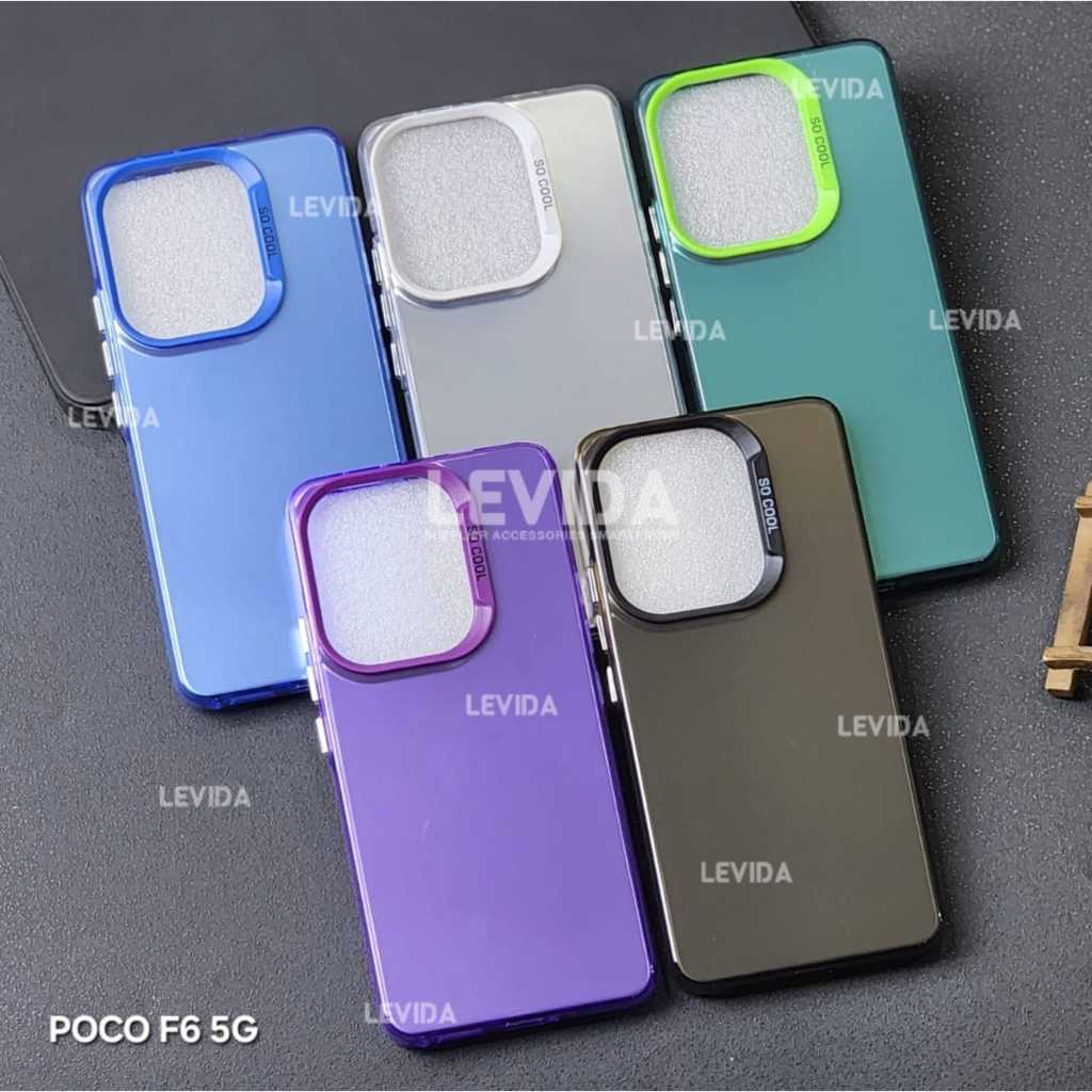 Jual Poco F6 5G Silicone Case Casing Imd Case Hologram for Poco F6 5G ...