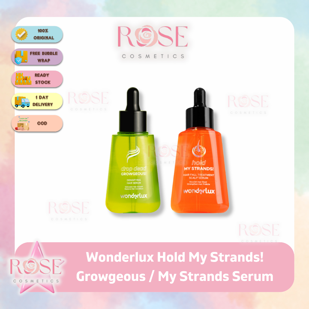 Jual Wonderlux Drop Dead Growgeous! Densifying Hair Serum Hair Growth ...