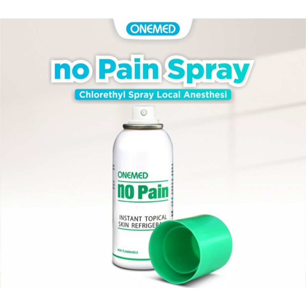 Jual No Pain Spray Onemed 100 ml Pereda Sakit dan Kram Otot | Shopee ...
