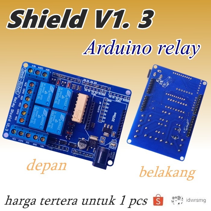Jual Xbee Adapter Relay Shield 4 chanel V1.3 For Arduino with Modul ...
