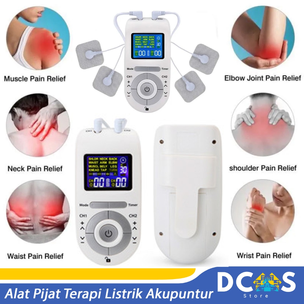 Jual Alat Pijat Terapi Listrik Tens Ems Refleksi Akupuntur Electric ...