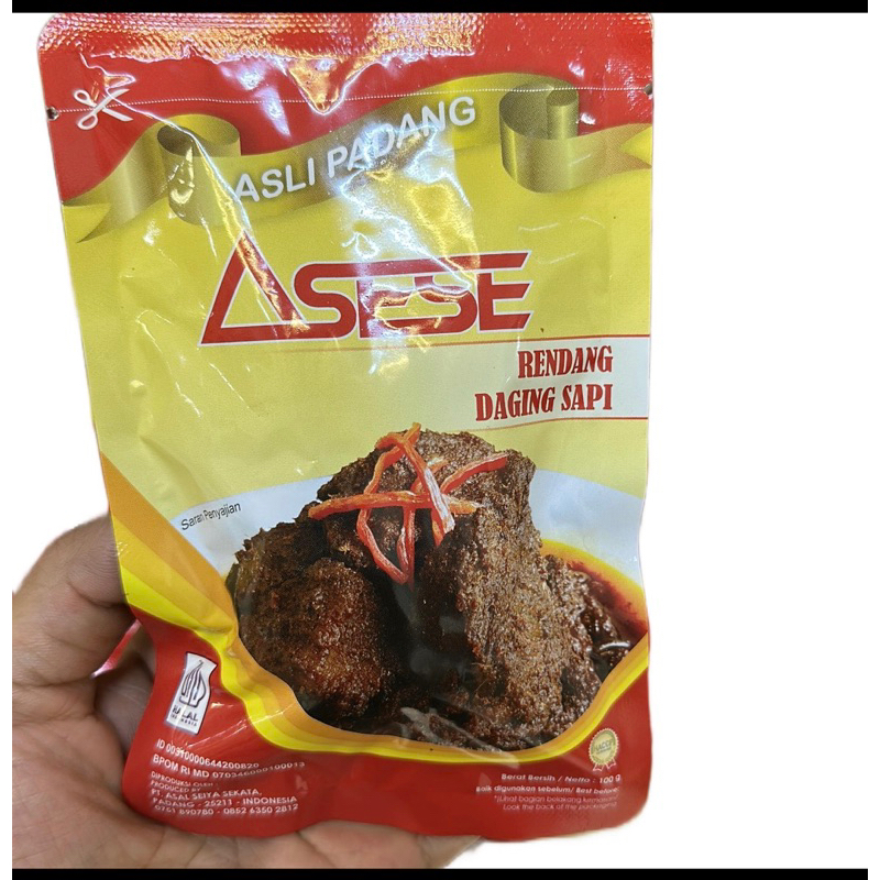 Jual Rendang Daging kemasan sachet isi 2potong | Shopee Indonesia
