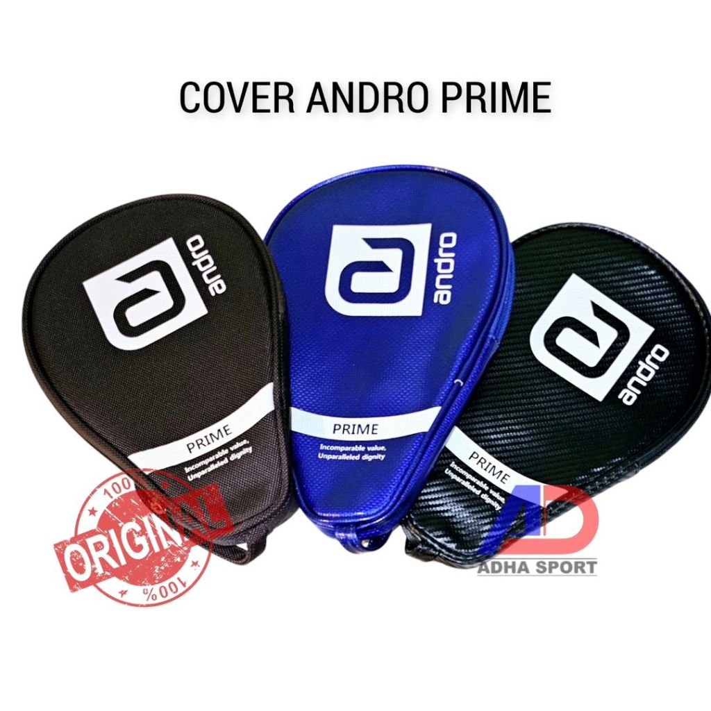 Jual Cover Bet Pingpong Andro PRIME Case Oval Bat Tenis Meja Original | Shopee Indonesia