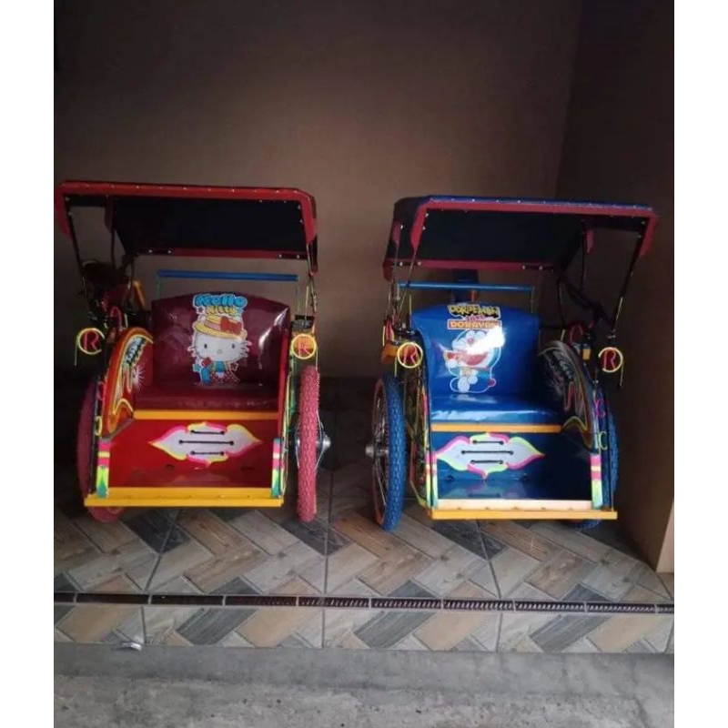 Jual Becak Mini Anak Bisa Request Warna | Shopee Indonesia