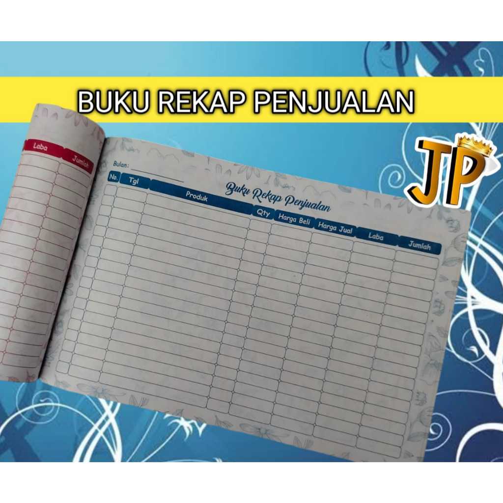 Jual BUKU REKAP PENJUALANOLSHOP ISI 50 LEMBAR MURAH DAN KEREN - SIAP ...