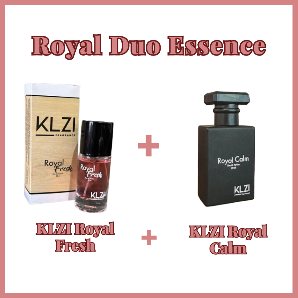 Jual Royal Duo Essence KLZI Royal Calm & Fresh Eau De Parfum - Minyak ...