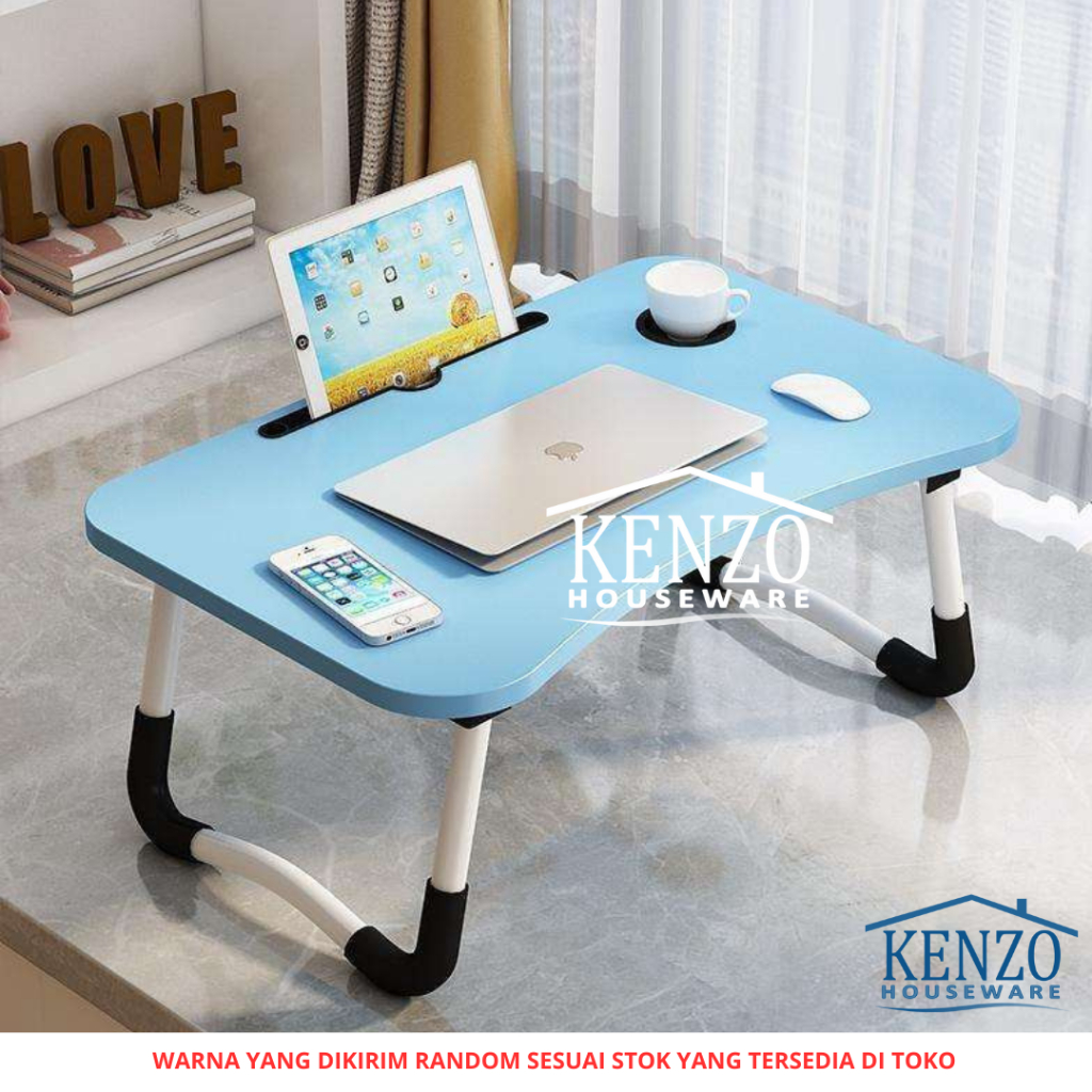 Jual Meja Lipat Portable Medium Meja Laptop Belajar Anak Multifungsi ...