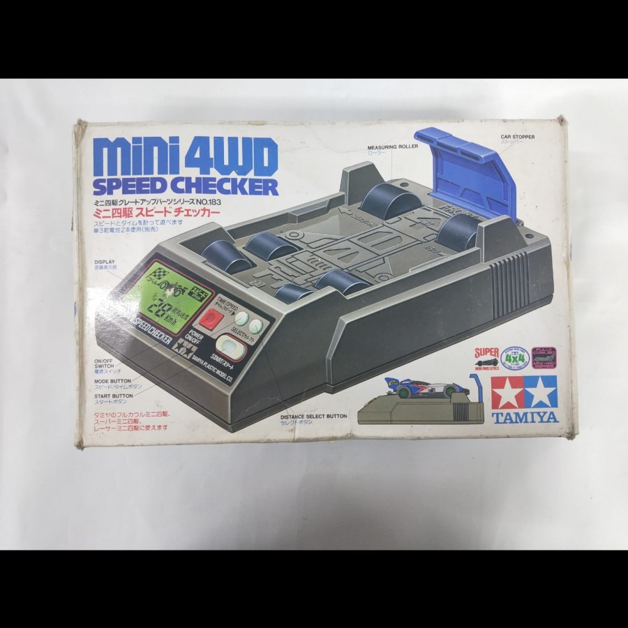 Jual Tamiya 15183 Mini 4WD Speed Checker Original Second Original Segel ...