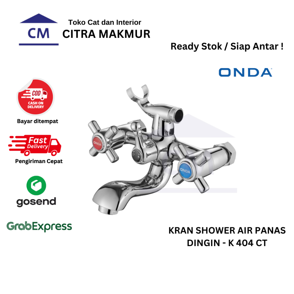 Jual Kran Air Shower Onda K404CT / Kran Shower Air Panas Dingin / Kran ...