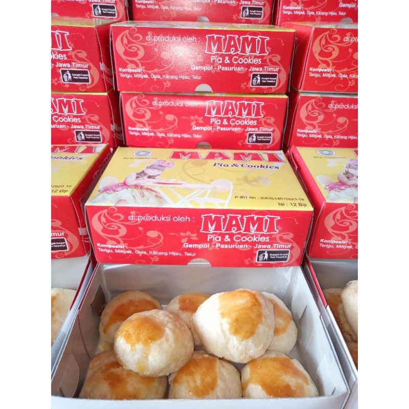 Jual Kue Pia Mami Kacang Hijau Bakpia Kering | Shopee Indonesia