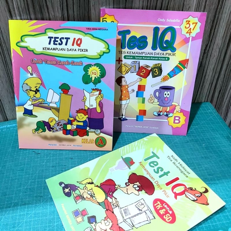 Jual Tes IQ Anak Tes Kemampuan Dasar Anak - Test Kemampuan Daya Pikir ...
