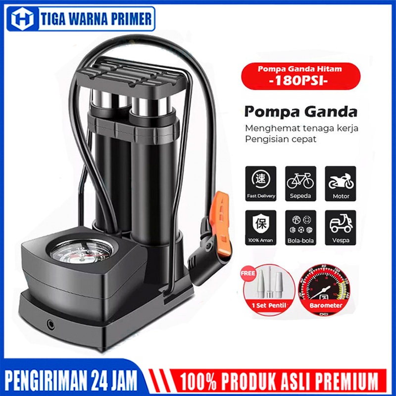 Jual Pompa Angin Kaki/Pompa Kaki/Pompa Ban Mini Foot Pump Portable High ...