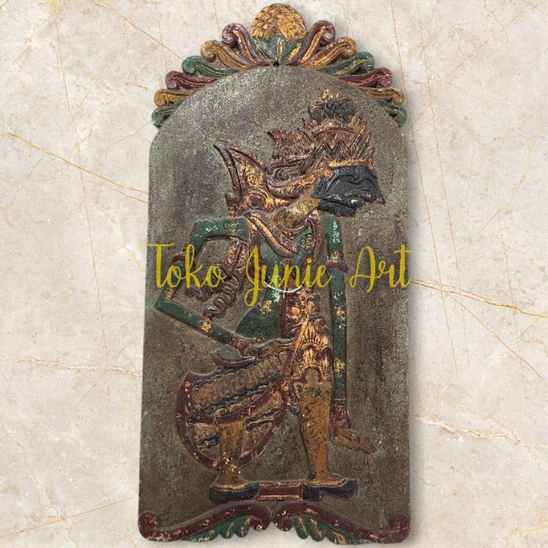 Jual BLAWONG KERIS KUNO UKIRAN WAYANG BATHARA INDRA 70X30 CM ( KOLEKSI ...