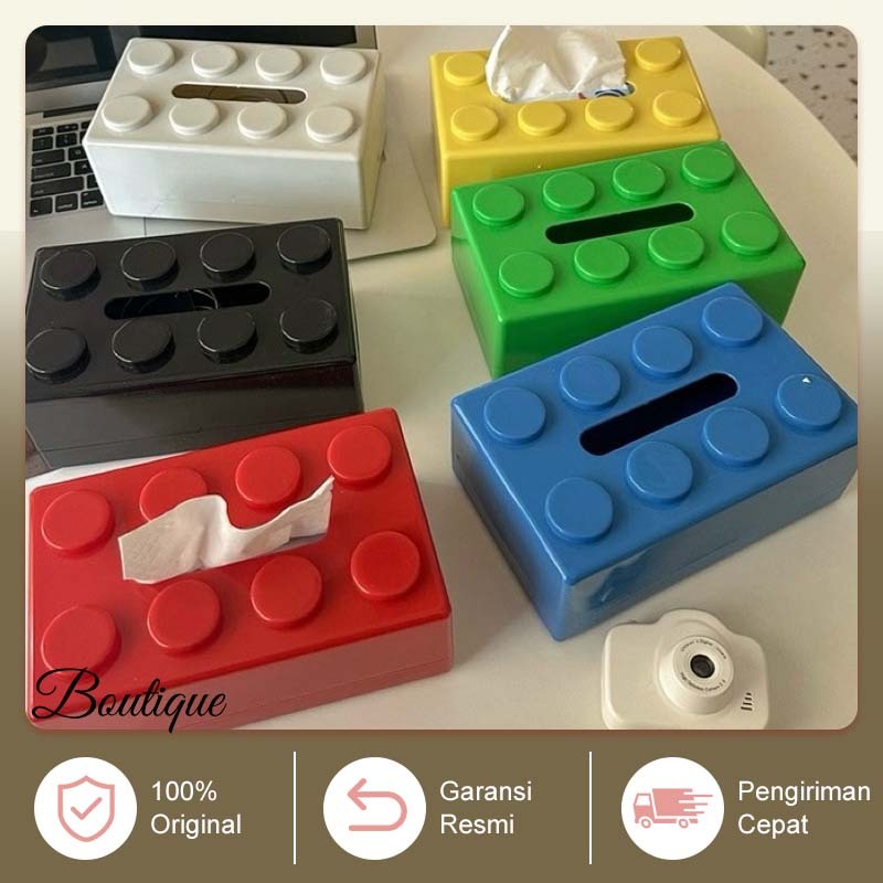 Jual bricks tempat tissue box kotak tisu tema lego blocks | Shopee ...