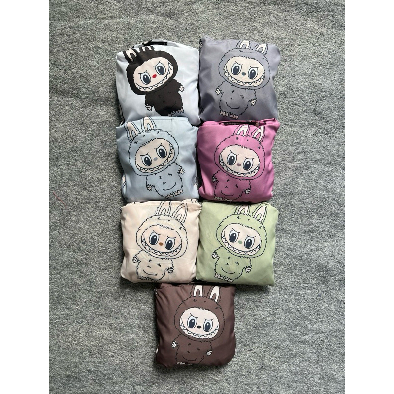 Jual Labubu Pattern Foldable Bag / Shopping Bag / Tas Lipat | Shopee ...